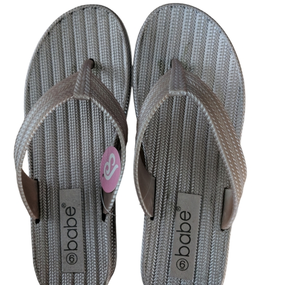 Babe | Shoes | Nwt Babe Womans Thong Sandals Rose Pink | Poshmark